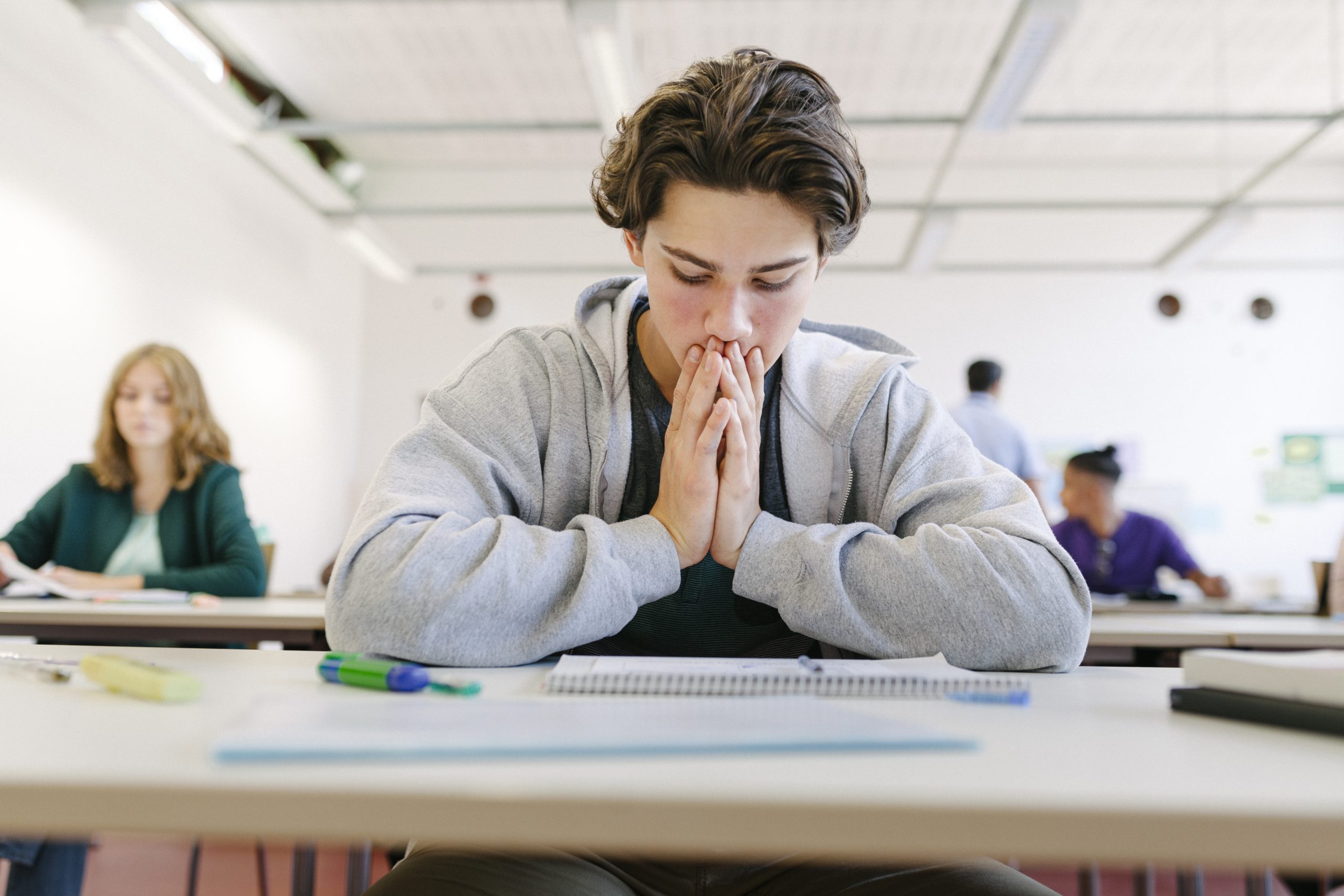 PROOF POINTS: Lowering test anxiety in the classroom